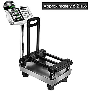 KEDSUM Folding Hand Truck, 290 lbs Heavy Duty Utility Cart with 4 Wheels Solid Construction, Portable Fold Up Dolly, Compact and Lightweight for Luggage, Personal, Travel, Moving and Office Use