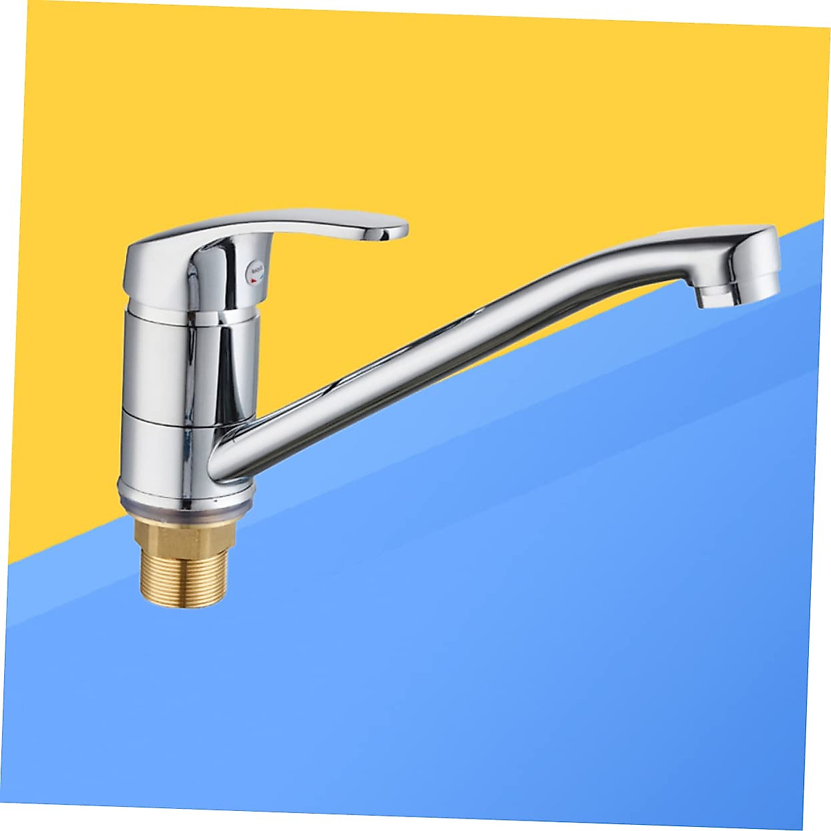 Veemoon Sink Faucet Kitchen Faucet Water Tap Bath Mixer Tap Washbasin Mixer Tap Hot and Cold