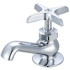 Central Brass 0239-P Single Handle Basin Faucet in Chrome