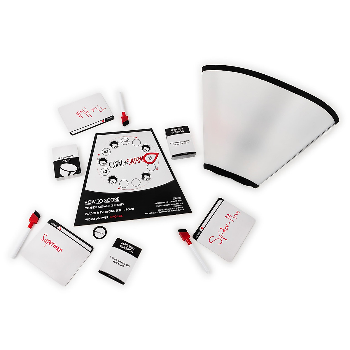 Spin Master Cone of Shame, Guessing Party Game, for Adults and Teens Ages 16 and up