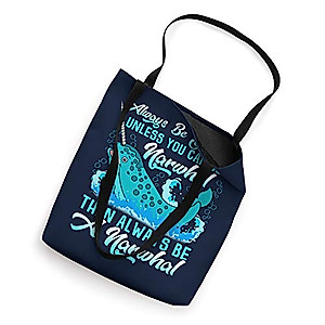 Always Be A Narwhal Kids Youth Boys Girls Tote Bag
