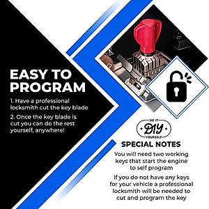 Keyless Factory 3-Button Remote Head Car Key Fob OEM Replacement Uncut Keyless Entry Control for 2001-2018 Ford Edge Explorer Expedition F150 Fusion Ranger Mercury Monterey OUCD6000022 164-R8070