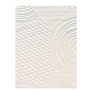 ORGANIC TEXTILES Organic Latex Mattress Topper with Cotton Removable Cover - Made in USA (3 Inches King, Soft)