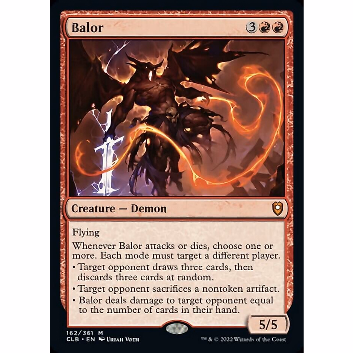 Magic: the Gathering - Balor (162) - Battle for Baldur's Gate