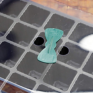 Happyyami 4 Sets 24 Plug Plant Trays Tray Kits Propagation Tray Germination Dome Germination Trays Supplies Starter pots Pot Trays Micro Greens Plant Germination Tray Organic Planter