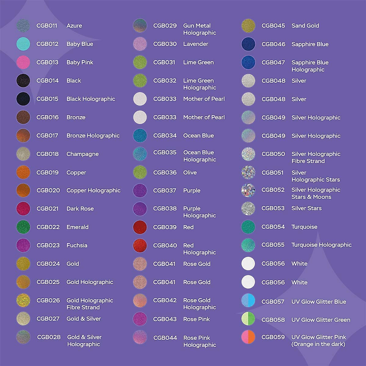 Hemway 54 Glitter Tube Craft Box Multi-Purpose Glitter for Arts and Crafts, DIY Scrapbooks, Epoxy Resin, Tumblers, Cosmetic Grade, Nail Design 54 x 0.34oz/9.6g - Ultrafine (1/128" .008" 0.2mm)