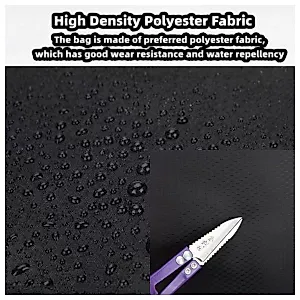 ZaLhin 20L Water Resistant Hiking Daypack Lightweight Packable Backpack for Travel Camping Outdoor (BLACK)