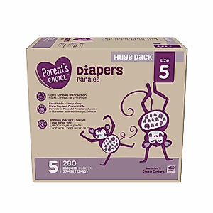 Parents Choice Ultra Absorbent Disposable Baby Diapers
