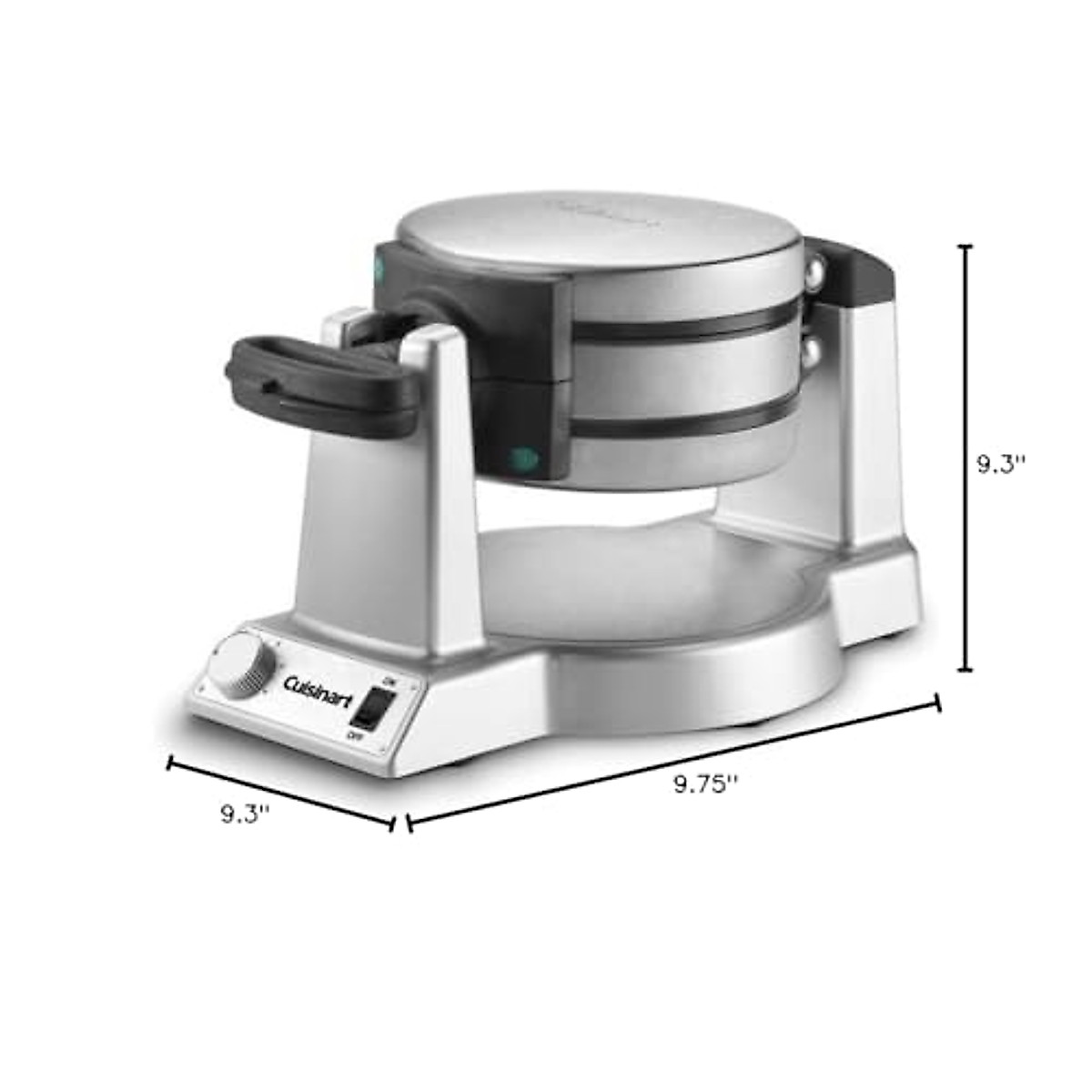 Cuisinart WAF-F20 Double Belgian Waffle Maker (Stainless Steel) (Renewed)