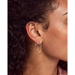 Kendra Scott Ellen Huggie Stud Earrings in Sterling Silver, Fine Jewelry for Women