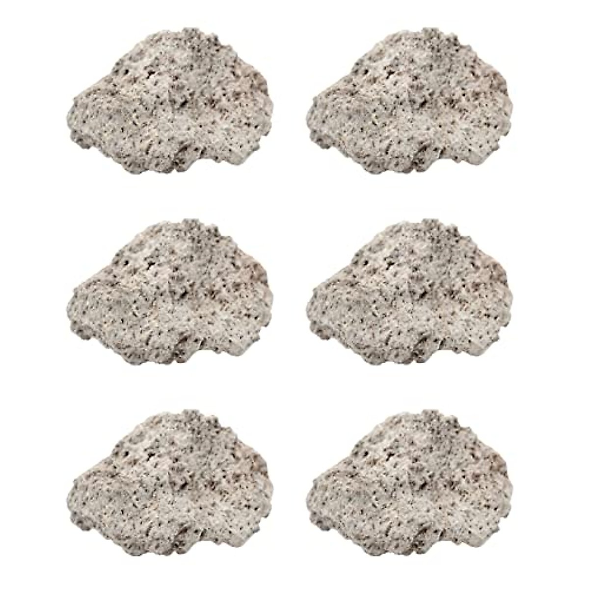 6PK Raw Pumice, Igneous Rock Specimens - Approx. 1" - Geologist Selected & Hand Processed - Great for Science Classrooms - Class Pack - Eisco Labs