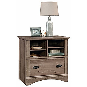 Sauder Harbor View Lateral File, Salt Oak finish
