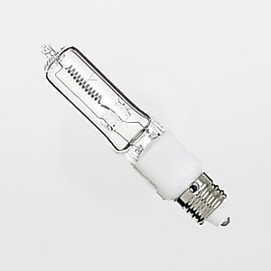 Satco S3107 120V 100-Watt T4 E11 Base Light Bulb, Clear