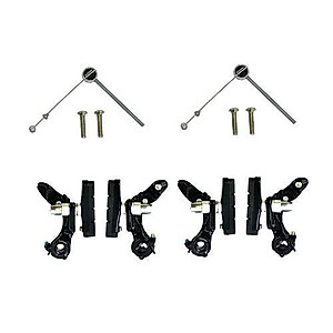 TEKTRO Oryx 992AG Cyclocross Cantilever Bike Brake Set, Front and Rear, Black, MH1811