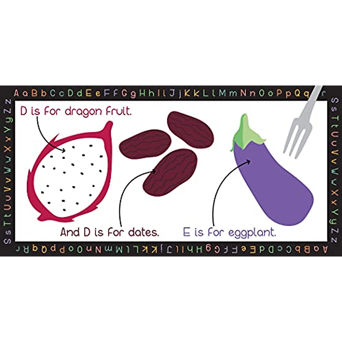 A is for Avocado: A Yummy First Words Book