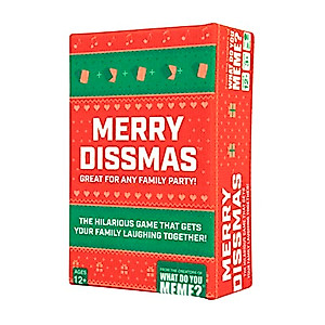 WHAT DO YOU MEME? Merry Dissmas – The Hilarious Family Holiday Party Game Family