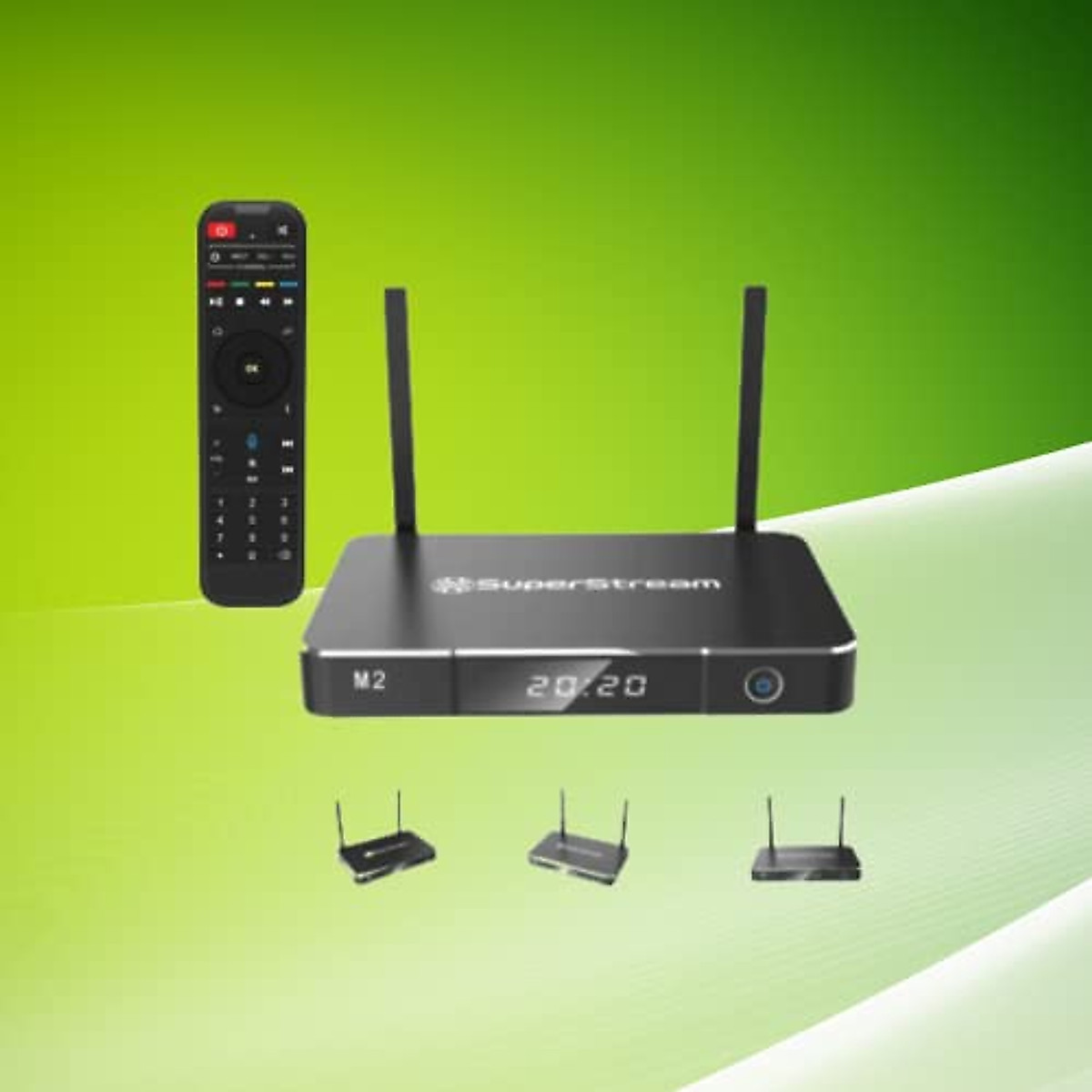 Superstream M2 Android TV Box Streaming Media Player