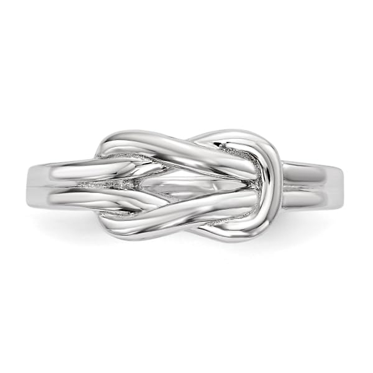 IceCarats 925 Sterling Silver Love Knot Ring Size 7