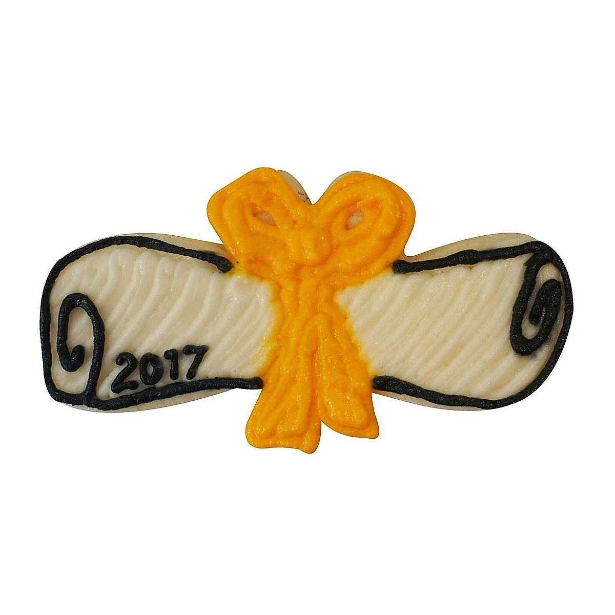 NCS Graduation Cookie Cutter Set - Gown 4", Cap 4.5", Diploma 4" - 3 Piece - Tinplated Steel