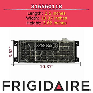 Electrolux 316560118 Frigidaire Oven Control Board