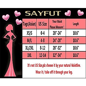 Waist Trainer Shapewear For Weight loss Tummy Control Body Shaper Breathable Waist Cincher,Black,US 0-4/Waist 20"-24"(Tag XS/S)