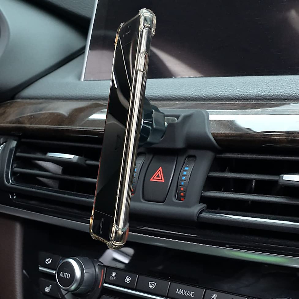 Zchan Car Phone Holder fit for BMW X5,X6,Air Vent Phone Mount fit for X5 2015-2018,X6 2015 2016,Custom fit Magnetic Phone Holder Compatible for All Phones