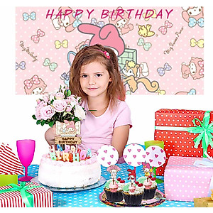 Melody Party Supplies Plates Decorations Birthday Cake Topper Banner Decor Backdrop Balloons