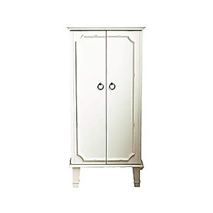 Hives and Honey Carson Jewelry Armoire, White