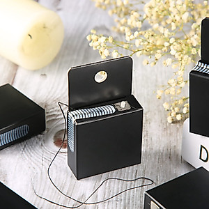 6 Pieces Eyebrow Mapping String for Microblading Pre-Inked Microblading String for Brow Mapping, Measuring Tool for Mapping Eyebrow Marking Symmetrical Eyebrow Thread Tattoo Brow Point Line Tool