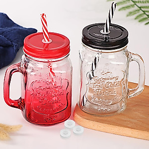 SHERCHPRY Portable Straw 20Pcs Silicone Straw Hole Grommets, Straw Hole Plugs, Lid Straw Plugs, Cover Straw Holes Grommets for Lids Straws Silicone Straws