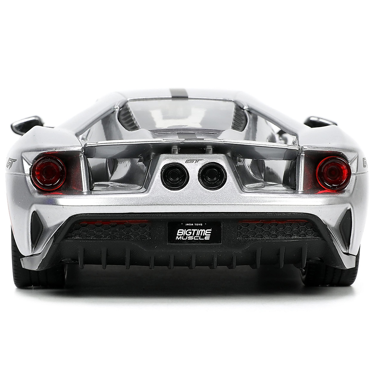 Jada Toys Big Time Muscle 1:24 2017 Ford GT Die-cast Car, Toys for Kids and Adults