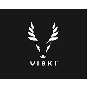 Viski Admiral Crystal Whiskey Tumbler Set of 2 - Premium Crystal Clear Liquor Drinking Glass, Classic Lowball Cocktail Glasses Gift Set, 9 Oz