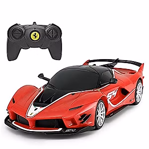 RASTAR Ferrari Toy Car 1/24 Ferrari FXX K EVO Remote Control Car for Kid Boys Adults - RED