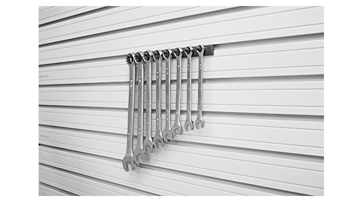 Rubbermaid FastTrack Wall Tool Rack for Easy Garage Storage