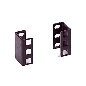 RCB1061-1U Rackmount 1U Rack 1.1 inch Extender for 19 inch or 23 inch Wide Rack Cabinet/Wall Mount Cabinet (1 Pair)