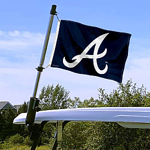 WinCraft Atlanta Braves Boat and Golf Cart Flag