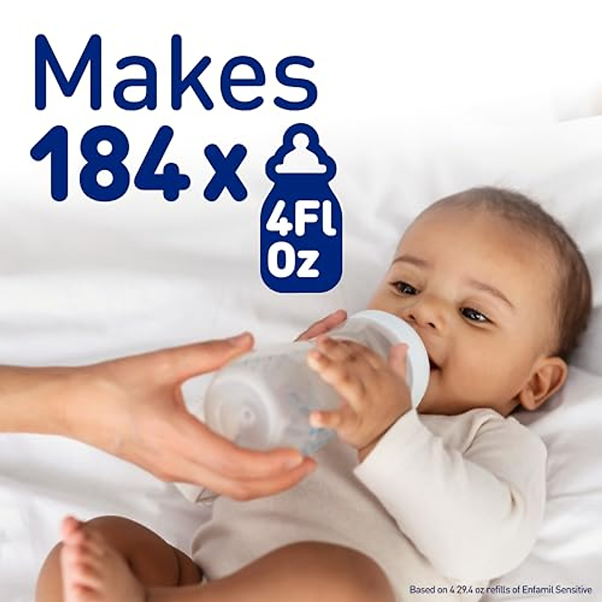 Enfamil Sensitive Baby Formula with DHA, Iron & Prebiotics to help support Brain & Immune Support. Lactose Sensitivity Infant Formula Inspired by Breast Milk, Non-GMO, Powder Refill Box, 117.6 Oz