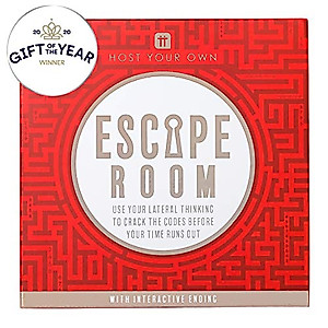 Talking Tables Escape Room Game at Home | Host Your Own Games Night | Japanese Themed | Interactive Ending | for Birthday Party, After Dinner Parties, Entertainment, Adults, Teenagers (Host-Escape)