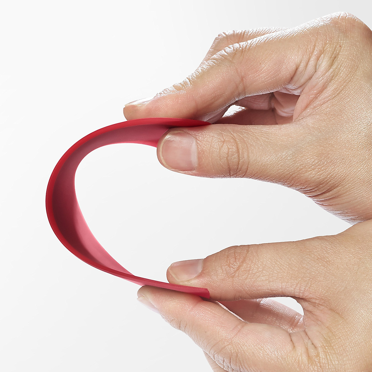 Cuisipro 0065506365053 Bowl Scraper, Stainless Steel Red, One