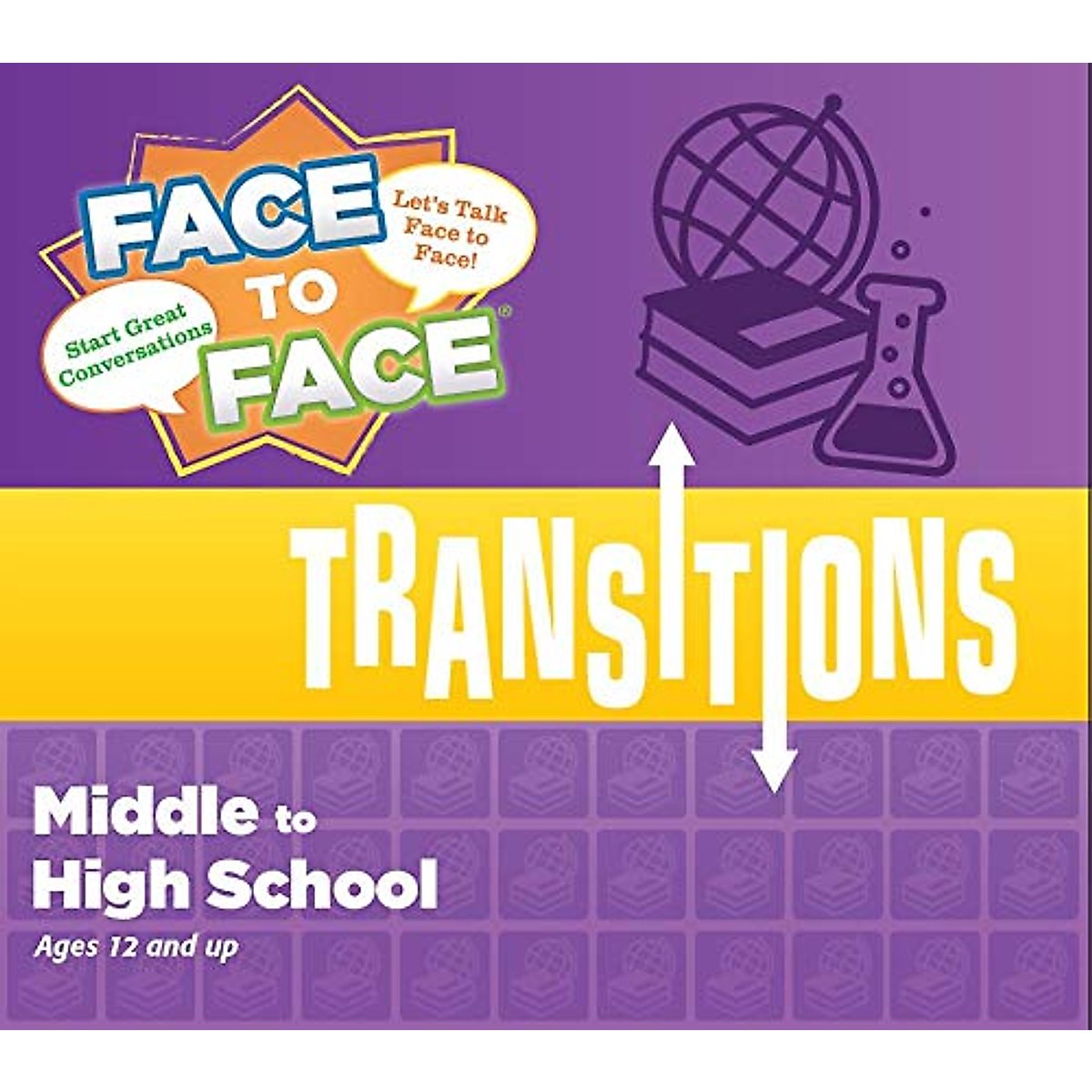Face to Face Transitions Card Game (Middle to High School Edition) – Communication Development for Important Life Transitions, Ages 12 and Up