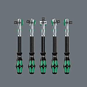 Wera - 5073262001 Zyklop 8000 C SB Ratchet, Square Socket 1/2"