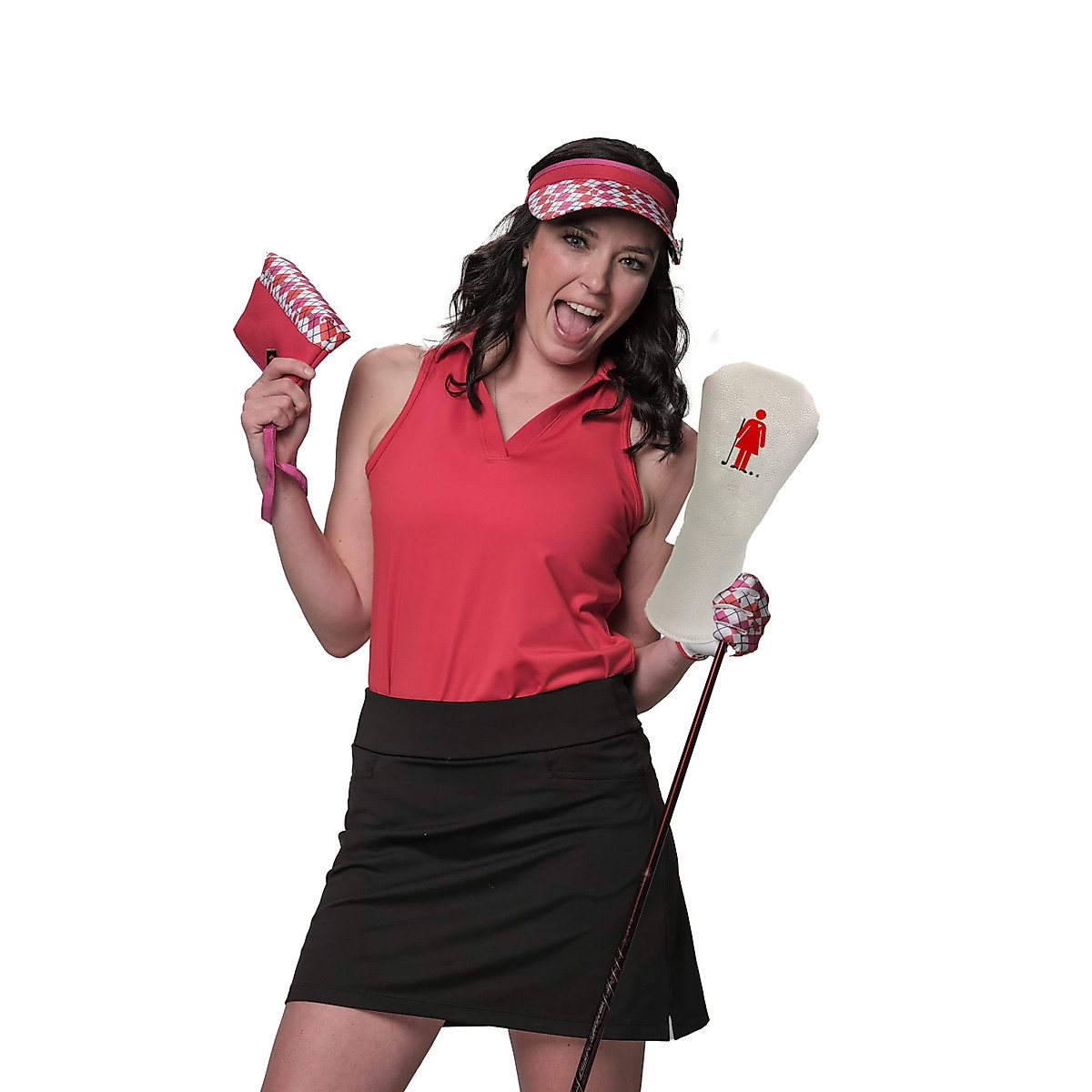 Glove It Golf Club Covers for Women, Golfin Gal Ladies Golf Head Covers for Driver Clubs, Extra Protection