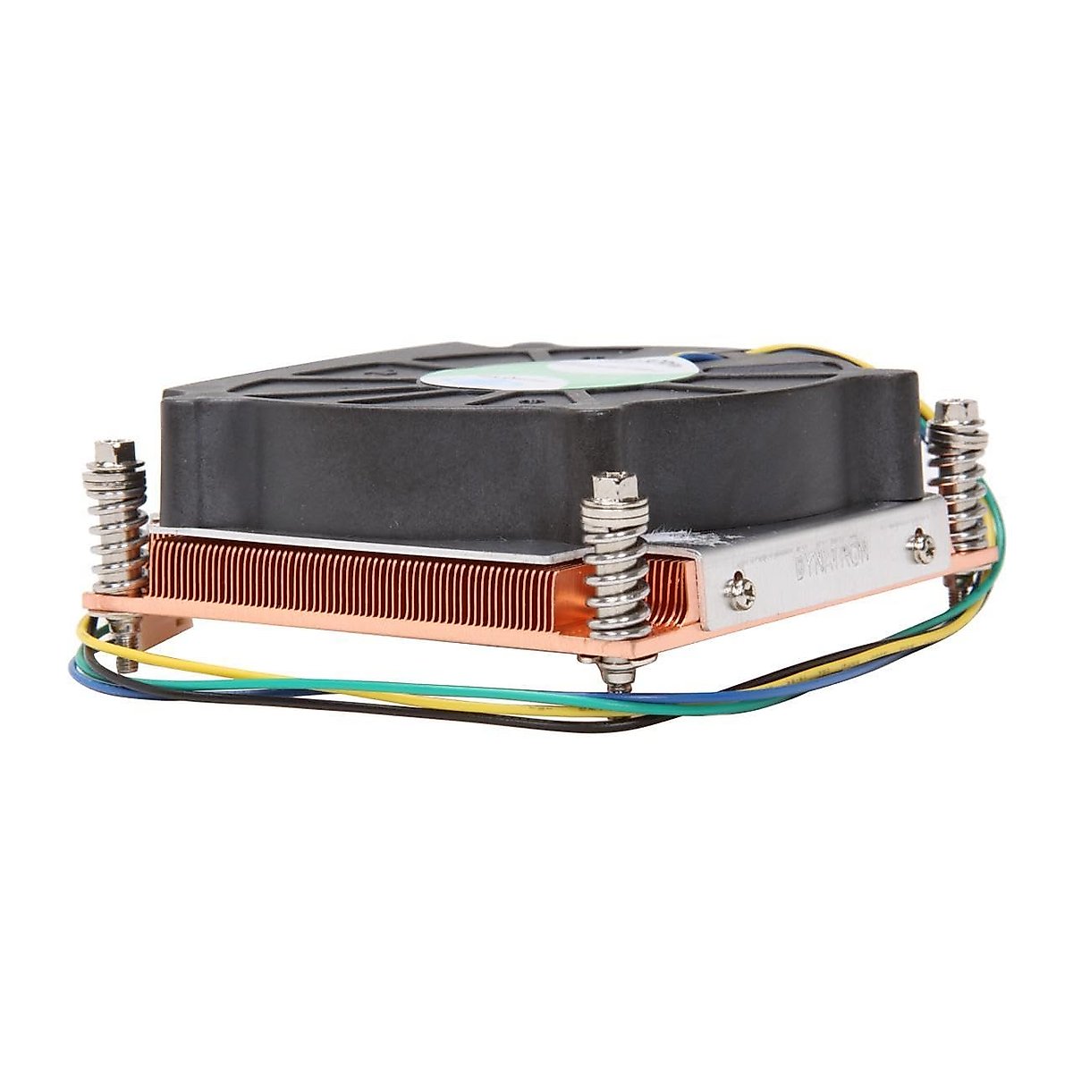 Dynatron K199 Intel Sandy Bridge Xeon, Core i3 Core i5 Core i7 for Socket 1155/1156 1U Active Solution 2 Ball Bearing Copper Heatsink CPU Cooler