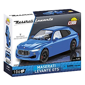 COBI Maserati Collection Maserati Levante GTS Vehicle, Blue