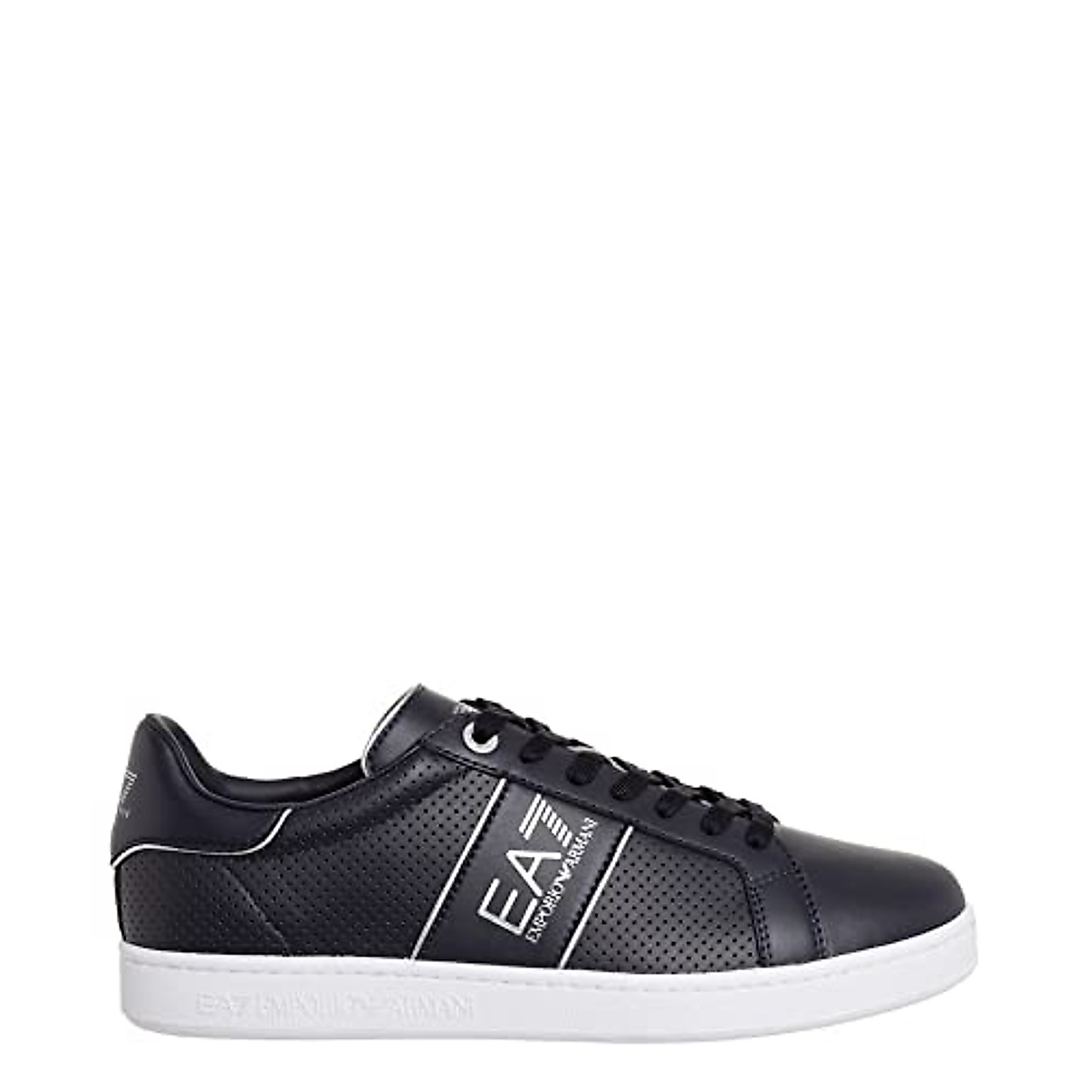 Emporio Armani EA7 Men Classic Sneakers Night Blue - Silver 8 US