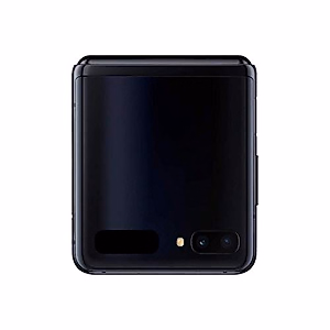 Samsung Galaxy Z Flip SM-F700F/DS Dual-SIM 256GB (GSM Only | No CDMA) Factory Unlocked Android 4G/LTE Smartphone - International Version (Mirror Black) (Renewed)
