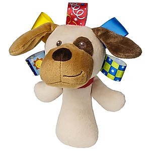 Mary Meyer Taggies Rattle, Buddy Dog, 4.5 Inch (Pack of 1)