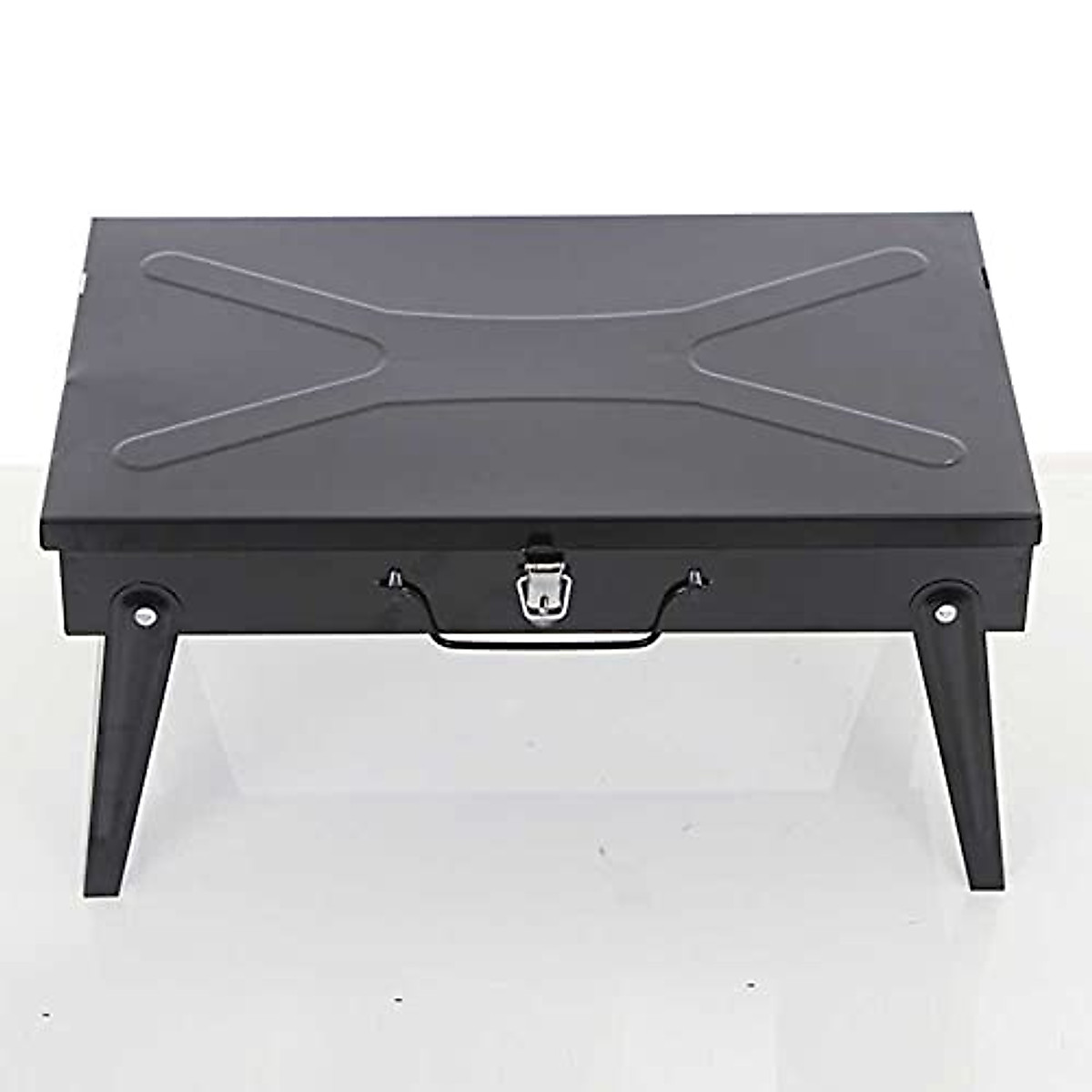 RJMOLU Portable BBQ Foldable Barbecue Grills for 3-5 Person, Outdoor Garden Charcoal Barbeque Burner Oven in Patio Party Cooking Picnic