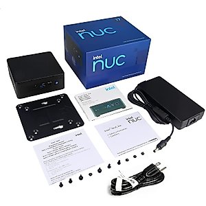 Intel NUC NUC11PAHi7 Mini PC, Quad-Core i7, NVMe SSD, 32GB RAM, 1TB NVMe, WiFi 6, BT 5.0, Thunderbolt 3, 8K Support, Quadruple Monitor Capable - The Ultimate HTPC Solution for High-Performance!