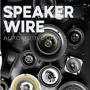 AUDIOPIPE 16 Gauge Speaker Zip Wire (100 Feet) – Primary Bonded Red & Black Speaker Cables - Durable Stranded Speakers Wire for Car Audio, Automotive, Home Theatre and Trailer Harness Wiring